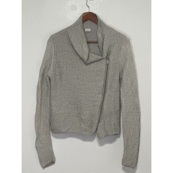 Poetry | Sweaters | Poetry Alpaca Asymmetrical Zip Cardigan Sweater M ...